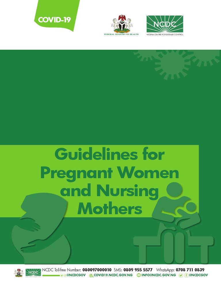 Guidelines For Pregnant Women and Nursing Mothers: Covid-19 | PDF ...