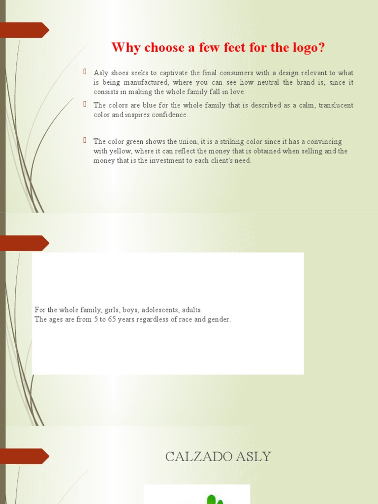 Asly Shoes: Family Footwear Design | PDF | Footwear | Shoe