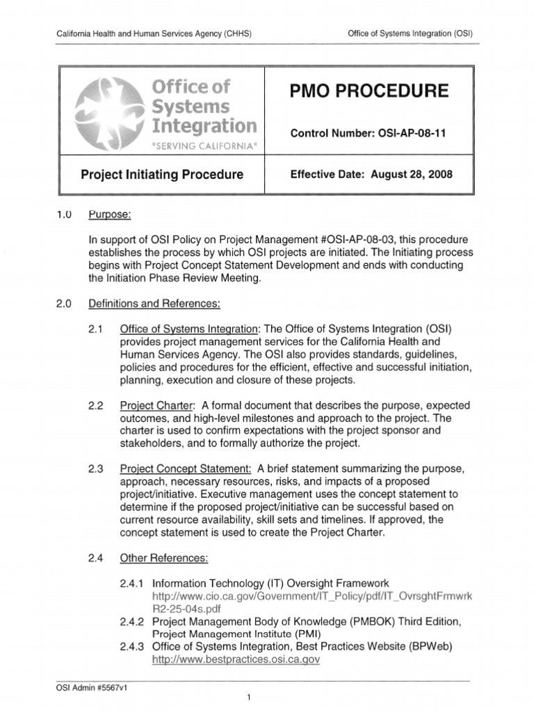 PMO Procedures | Download Free PDF | Project Management | Economies