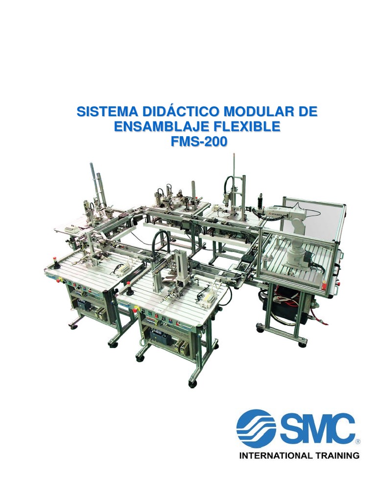 Manual del Sistema FMS-200 Didáctico | PDF | Controlador lógico ...