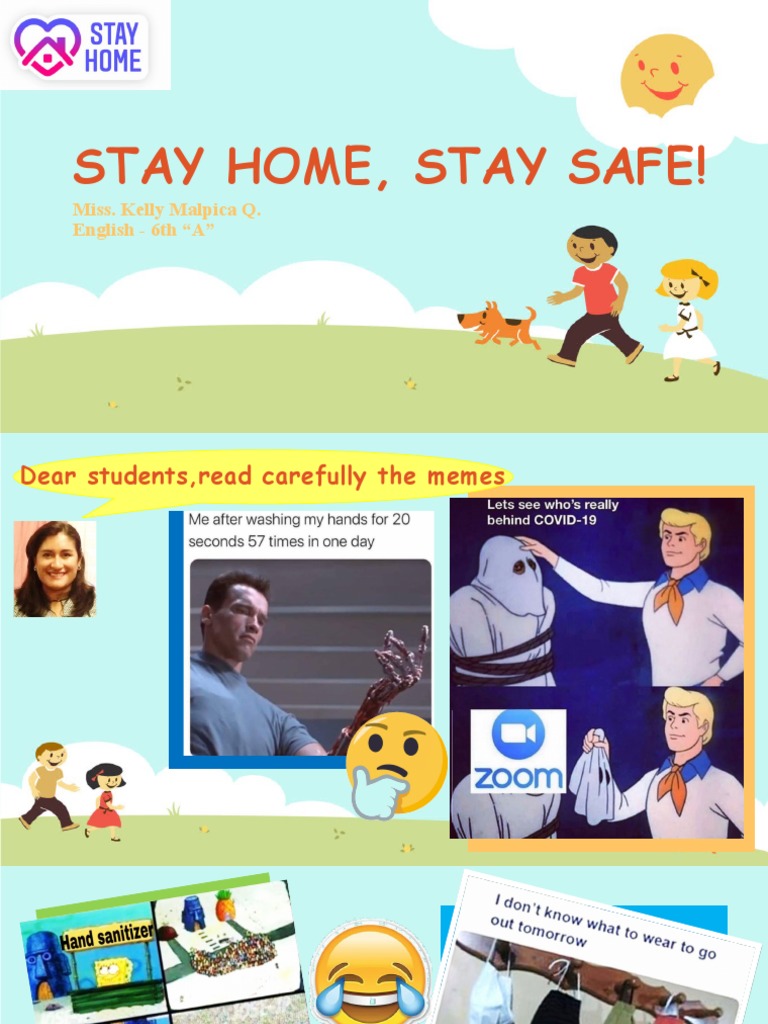 Stay Home, Stay Safe! | PDF | Epidemiology | Health Sciences