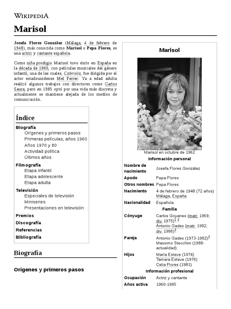 Marisol PDF | PDF