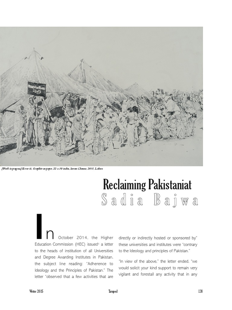 Reclaiming Pakistaniat: Sadia Bajwa | PDF | Pakistan | Nationalism