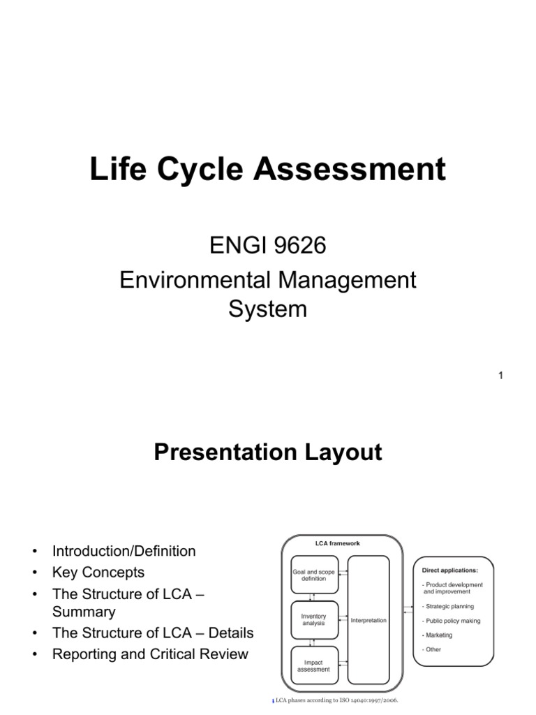 9 2020 Life Cycle Analysis | PDF | Life Cycle Assessment | Nature
