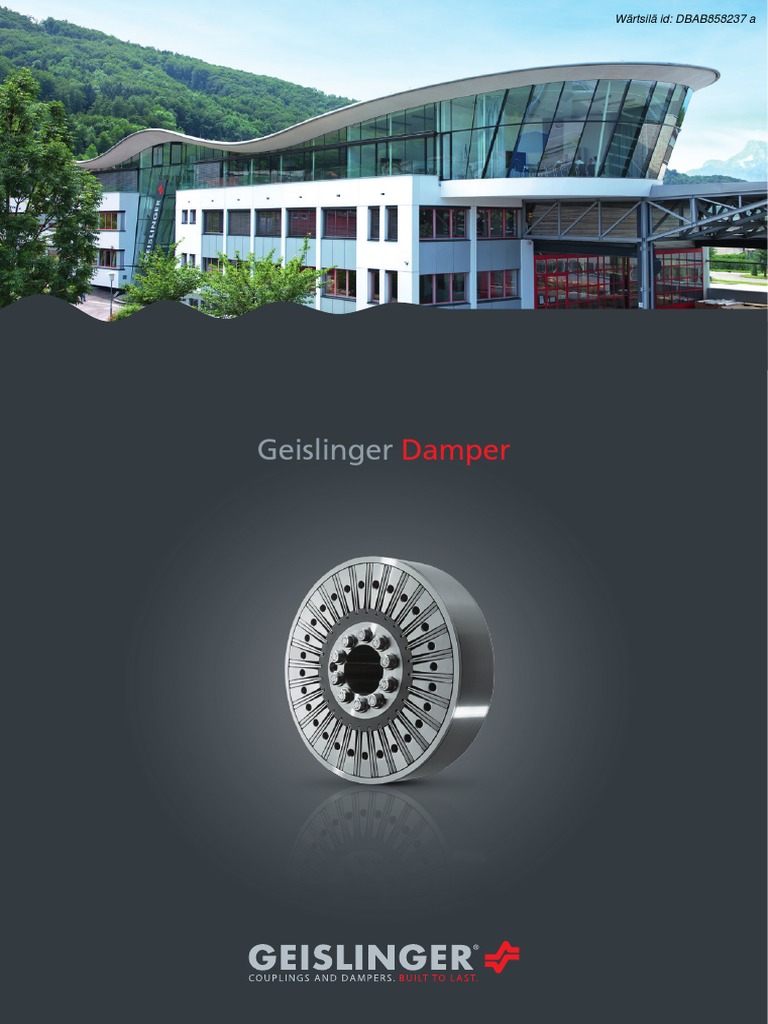 Instruction Manual Geislinger Damper EN | PDF | Packaging And Labeling ...