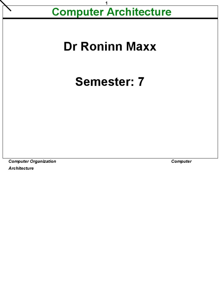 Computer System Architecture - Morris Mano (1) - Pfu79k3tv14e238u9o4r794 | Download Free PDF ...