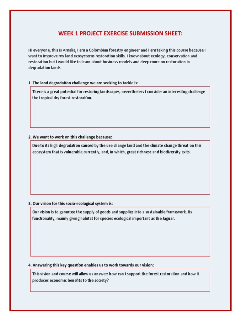 Week 1 Project Exercise Submission Sheet:: 1. The Land Degradation ...