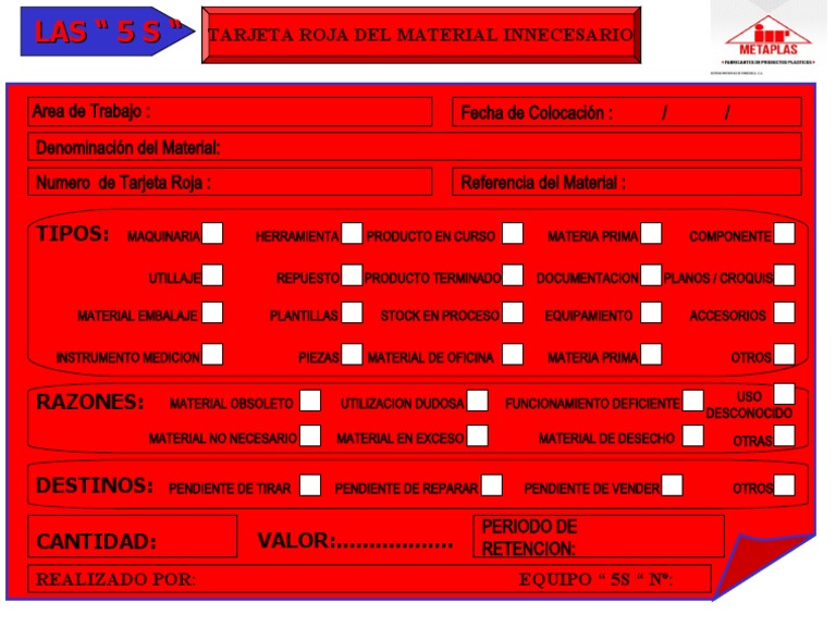 Tarjeta Roja 5s | PDF