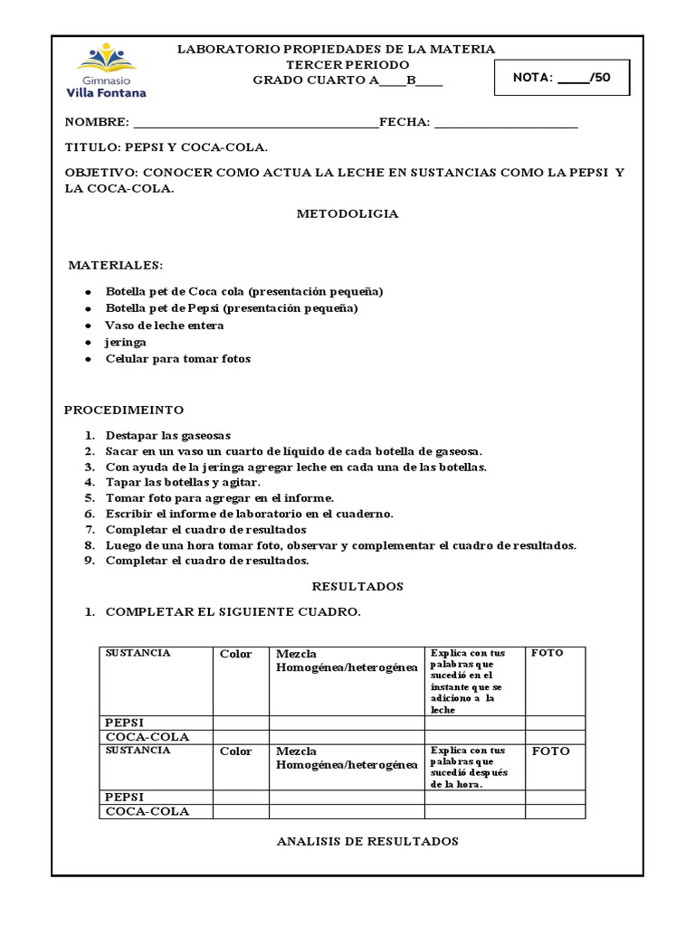 4° Propiedades de La Materia | PDF