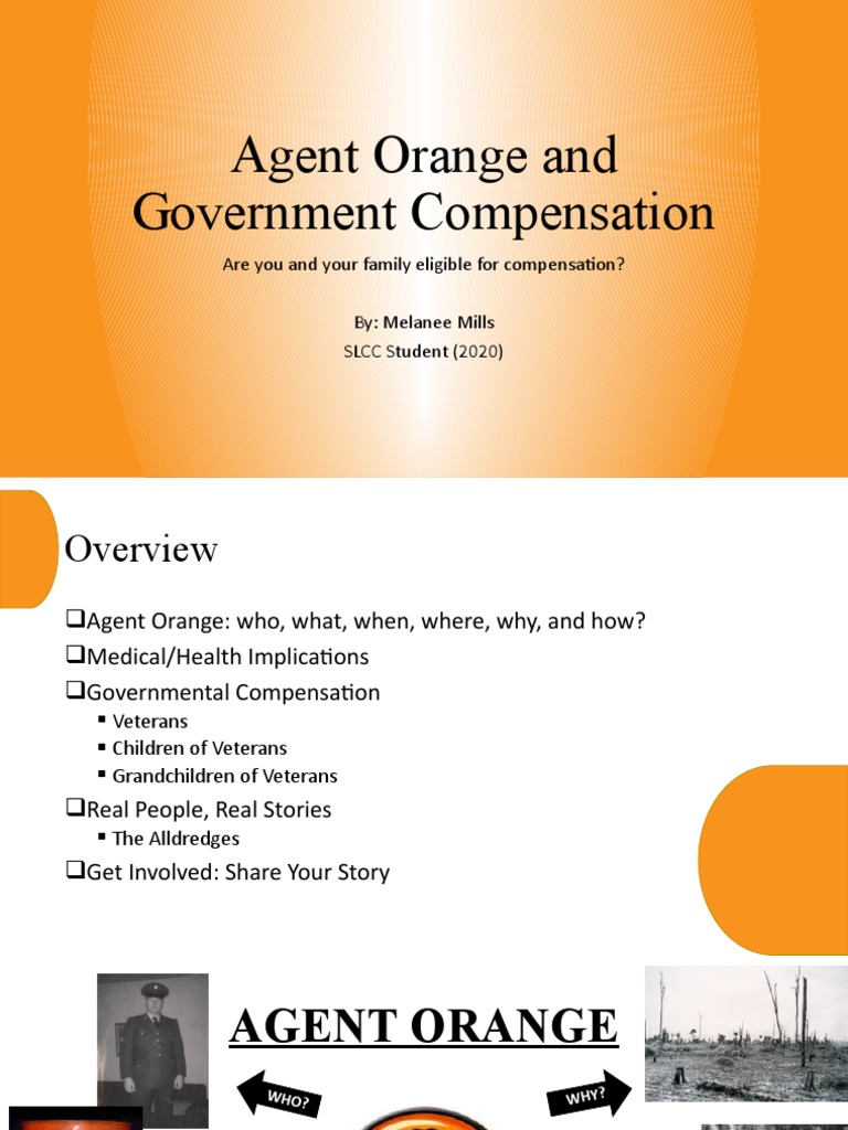 Agent Orange and Government Compensation: Are You and Your Family ...