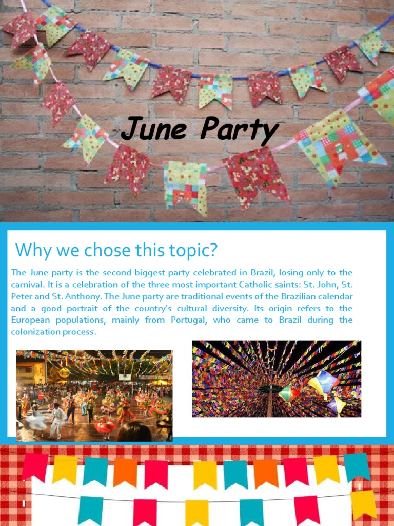 Brazilian June Party Traditions | PDF | Brazil | Carnival