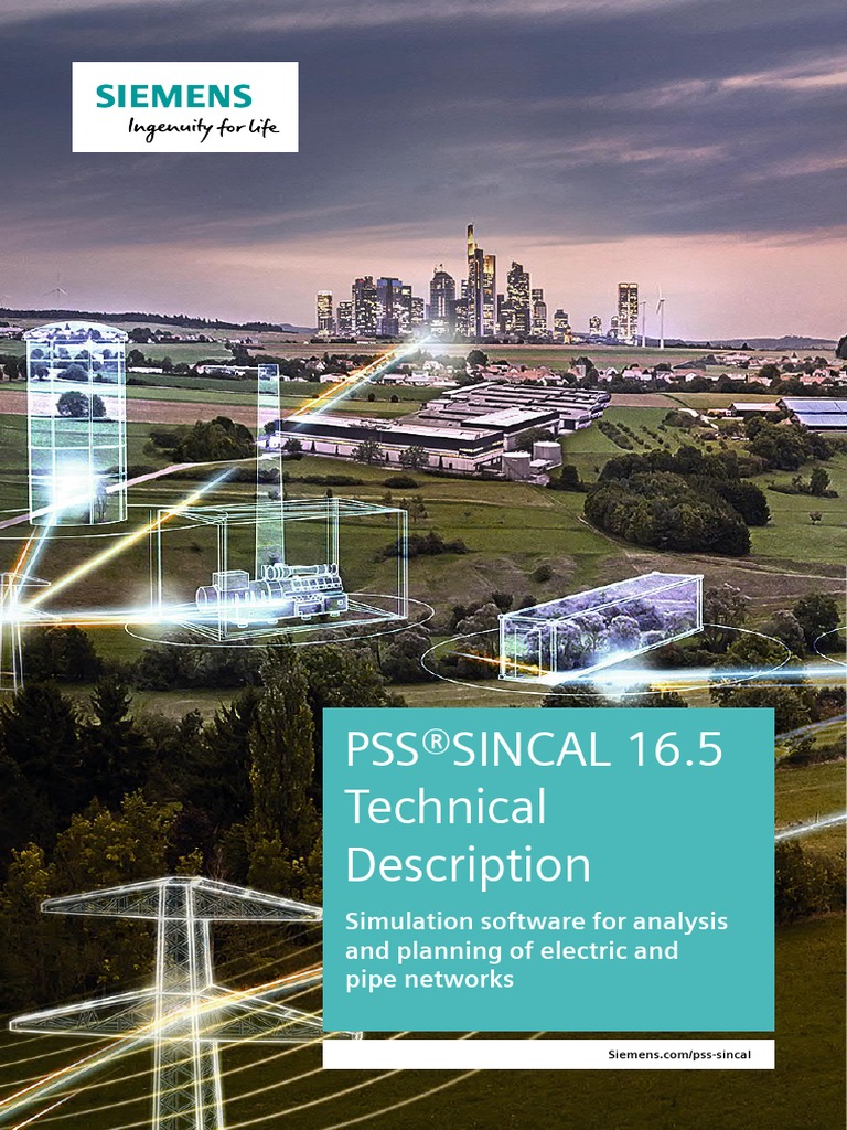 PSS SINCAL Platform 16.5 - Technical Description - v1.0 | Download Free ...