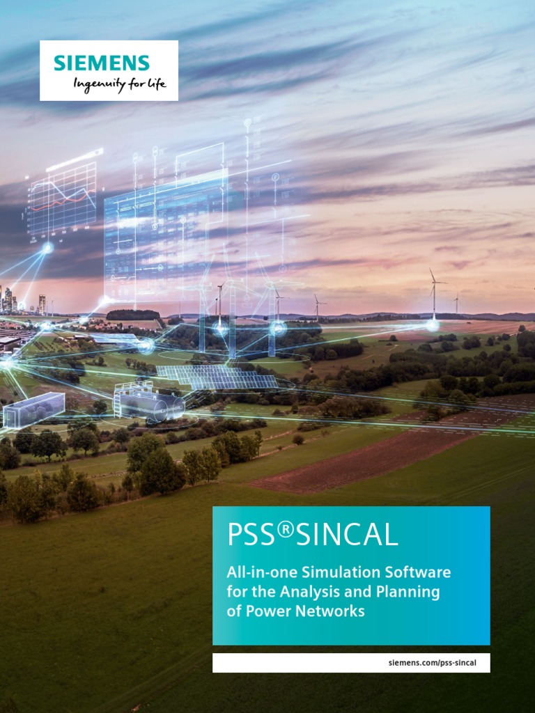 Pss®Sincal: All-In-One Simulation Software For The Analysis and ...