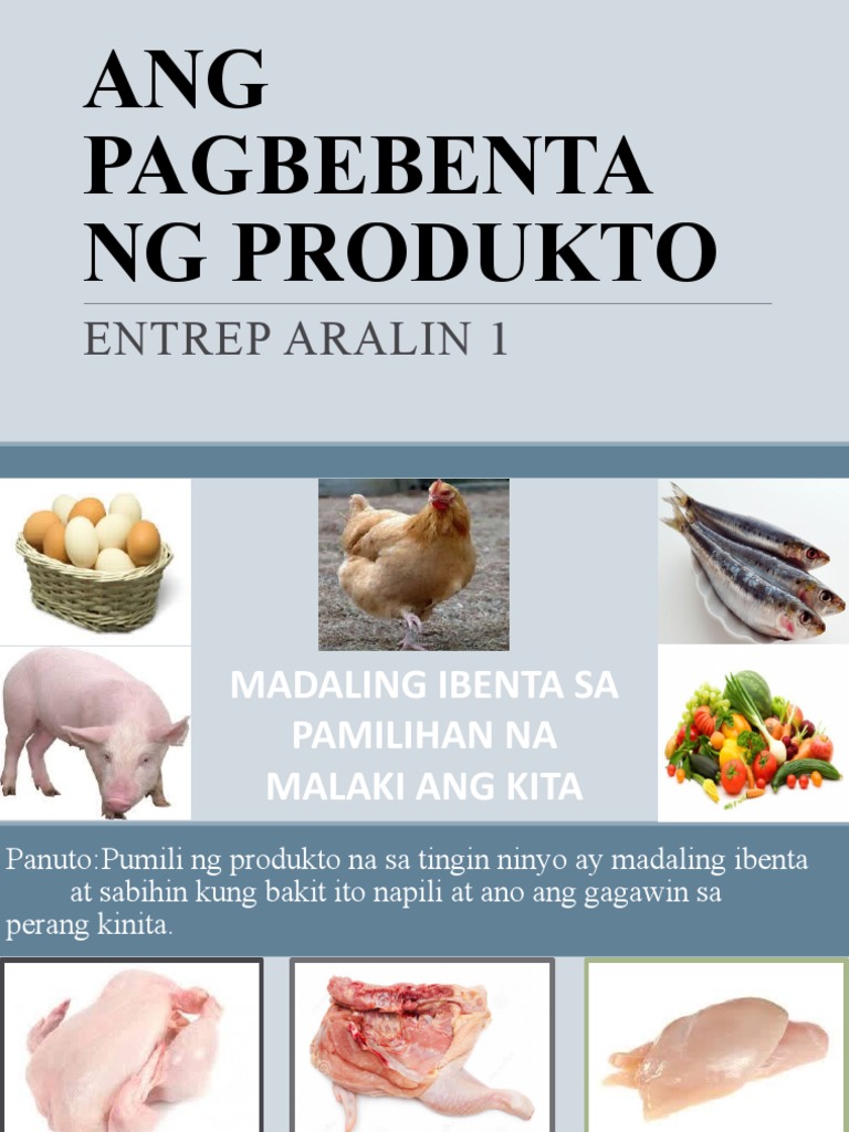 Ang Pagbebenta NG Produkto | PDF Ang Pagbebenta NG Produkto | PDF