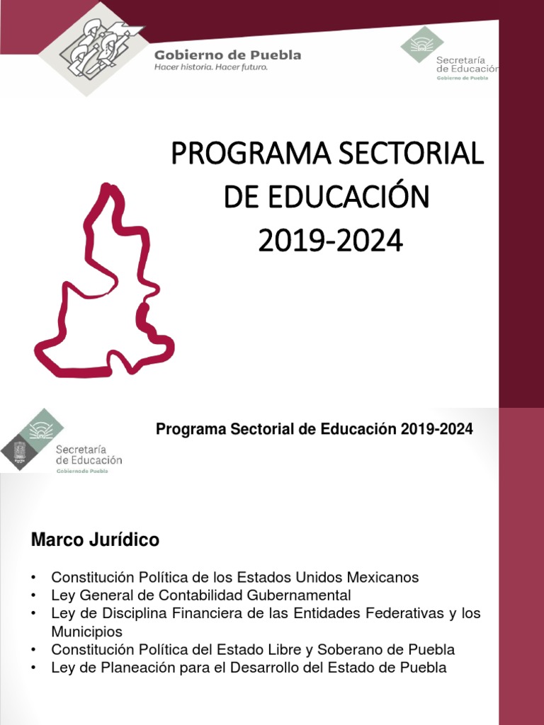 Anexo 4. Programa Sectorial de Educación 2019 - 2024 | PDF | Educación de la primera infancia ...