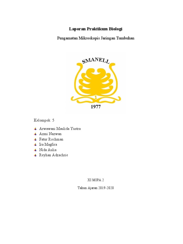 Laporan Praktikum Biologi k5 | PDF