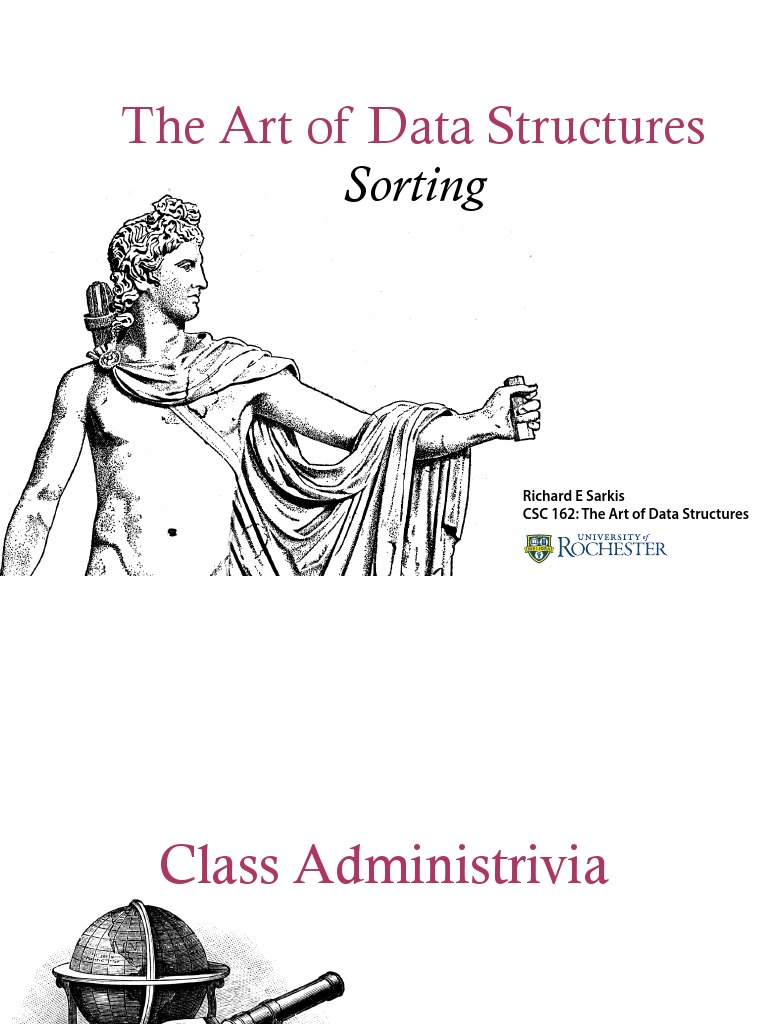 The Art of Data Structures: Sorting | PDF | Applied Mathematics | Mathematical Logic
