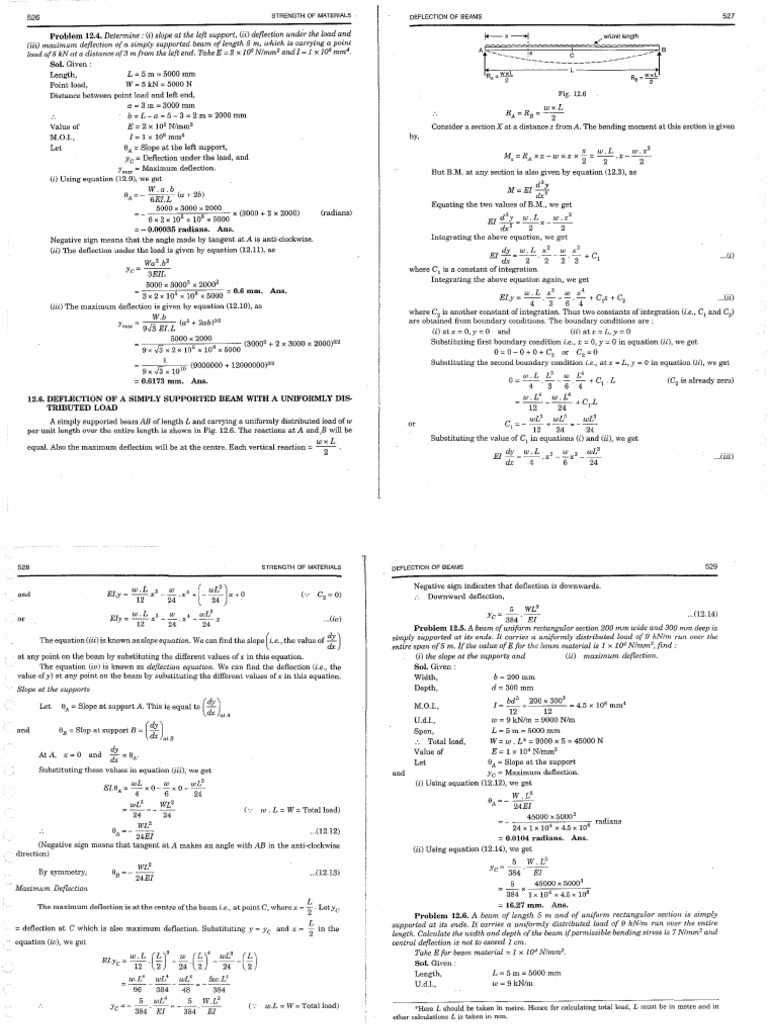 1 PDF | PDF | Bending | Beam (Structure)