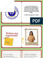 Pagsusunod - Sunod | PDF