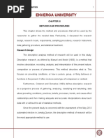Example Chapter 3 Research Methods and Procedures | PDF | Sampling ...