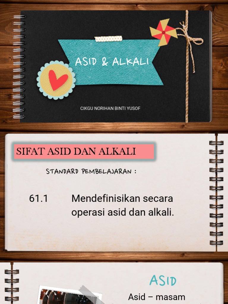 Sifat dan Contoh Asid serta Alkali | PDF