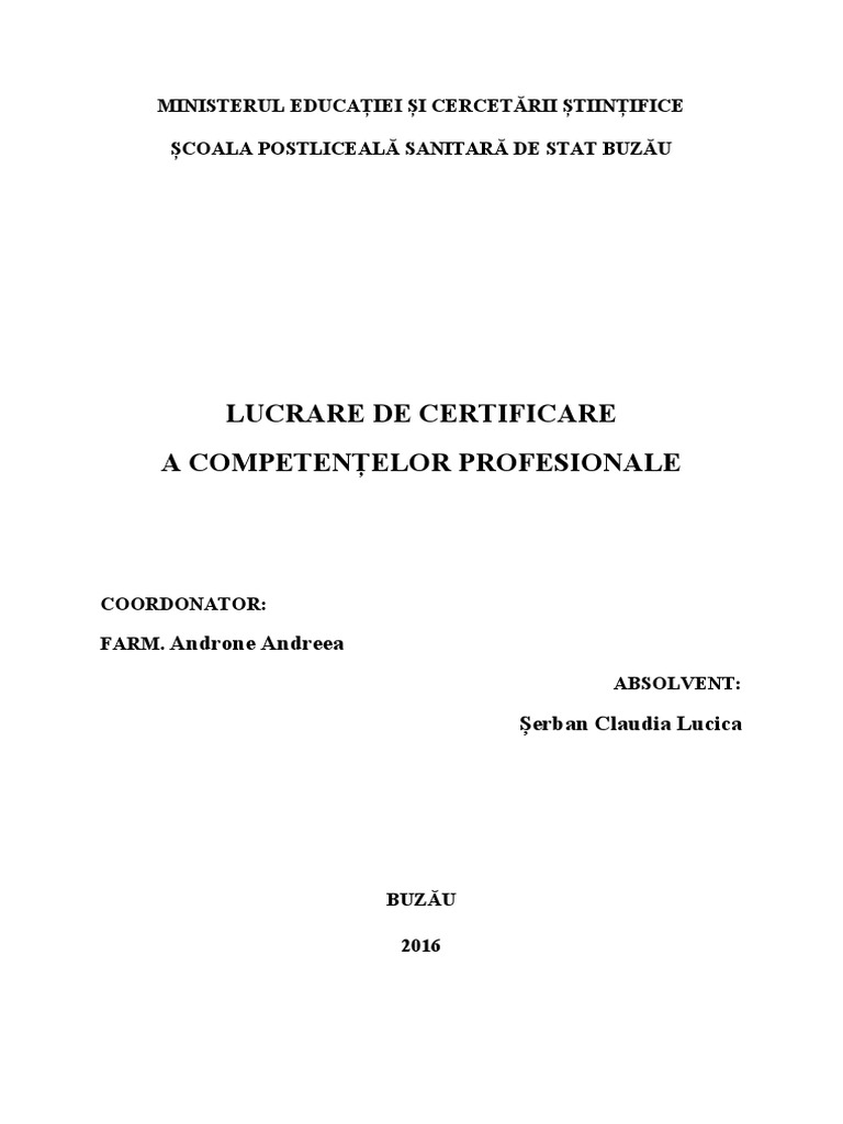 Colire (Preparate Oftalmice) | PDF