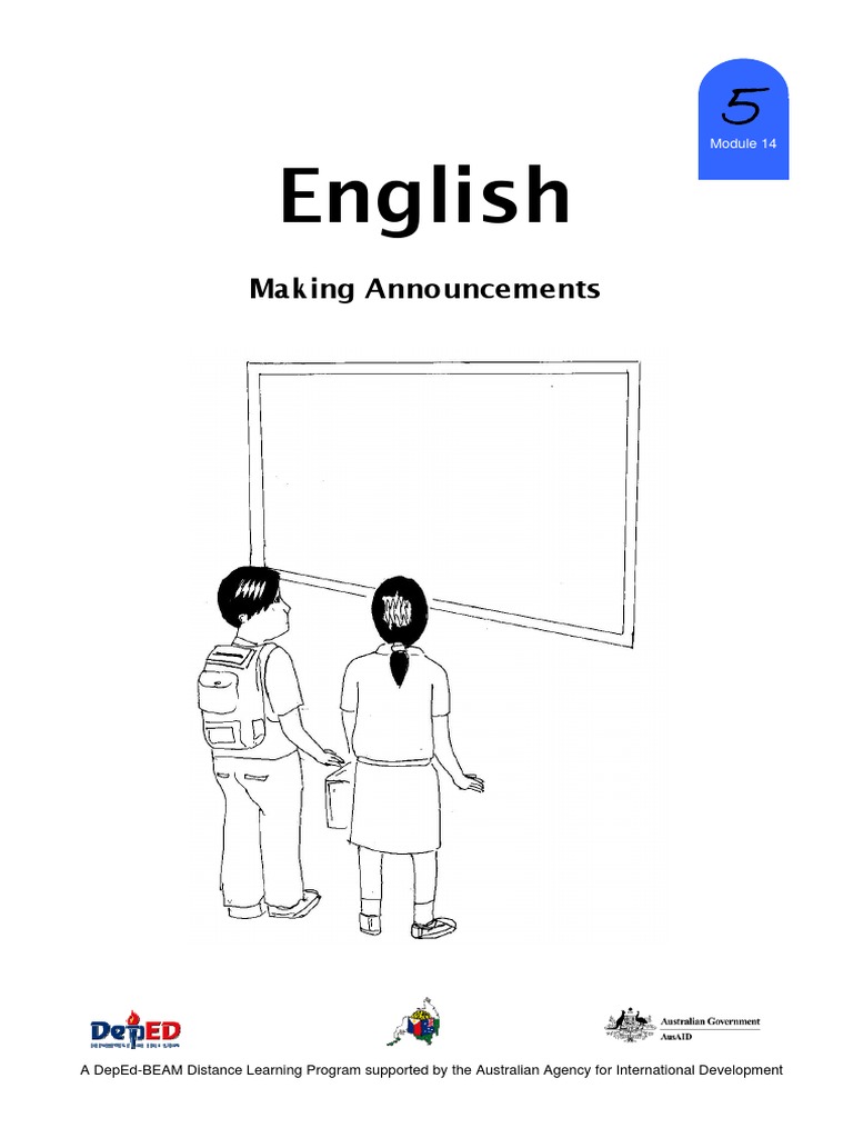Writing Effective School Announcements | PDF | Learning | Behavior ...
