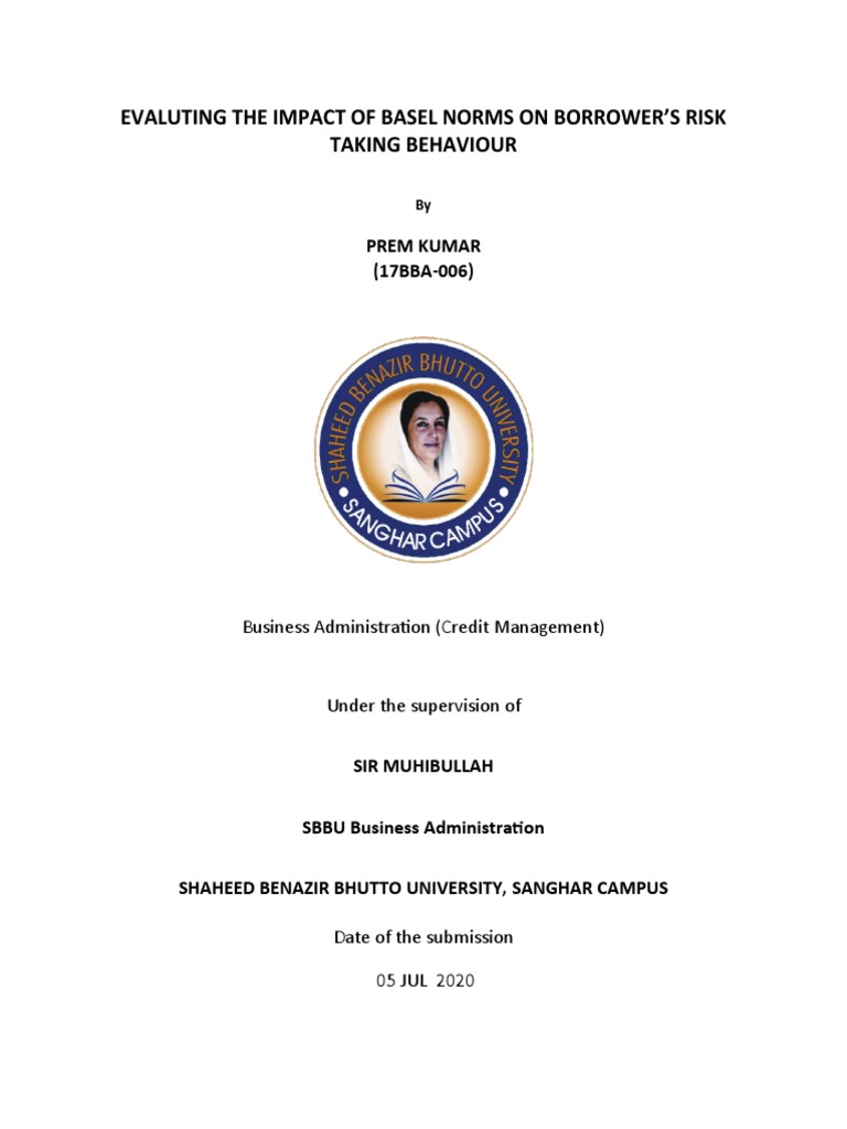 CM Project Artical 006 | PDF | Basel Iii | Interest