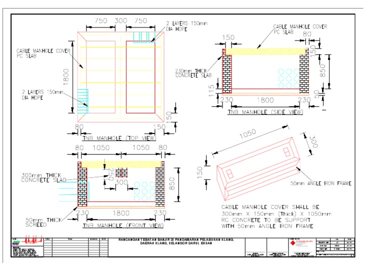 TNB Manhole PDF | PDF