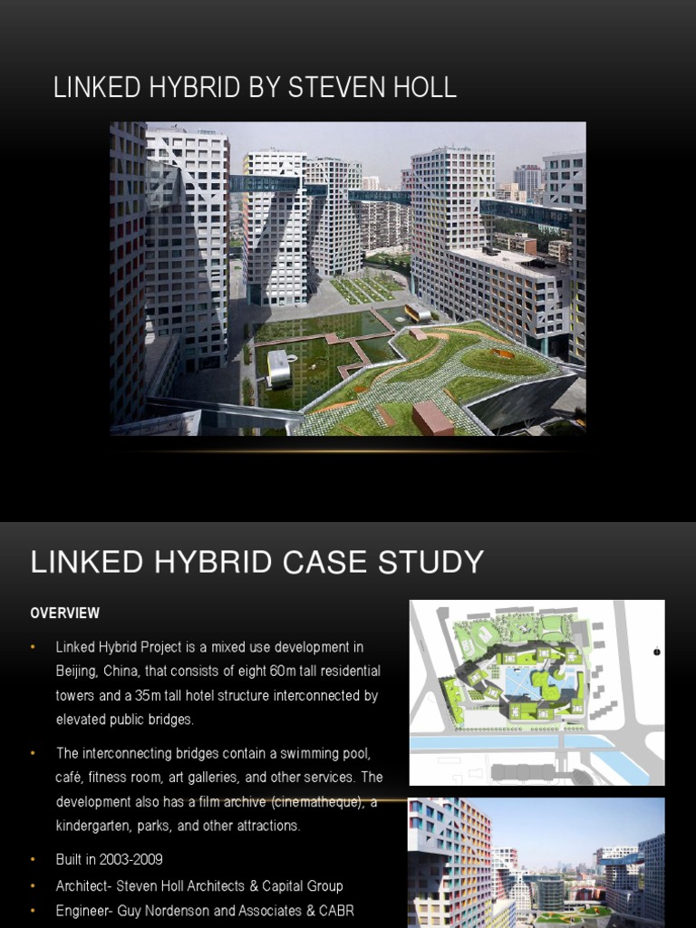 Linked Hybrid by Steven Holl | PDF | Truss | Architectural Design