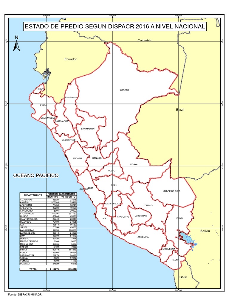 Mapa Peru PDF | PDF | América del Sur | Perú