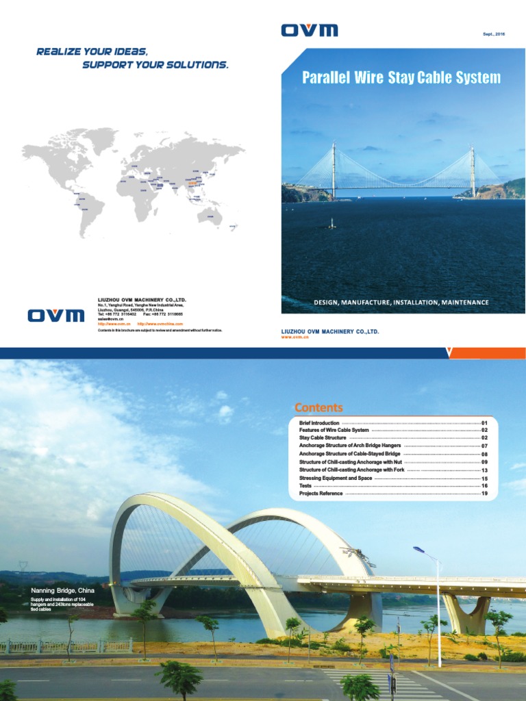 Parallel Wire Stay C Able S Ystem: Realizeyourideas ...