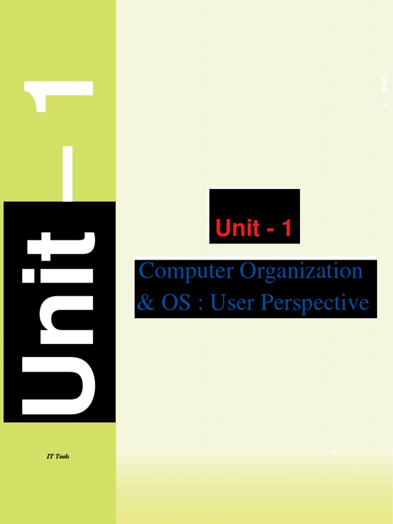 Chapter 1 | PDF | Computer Data Storage | Operating System