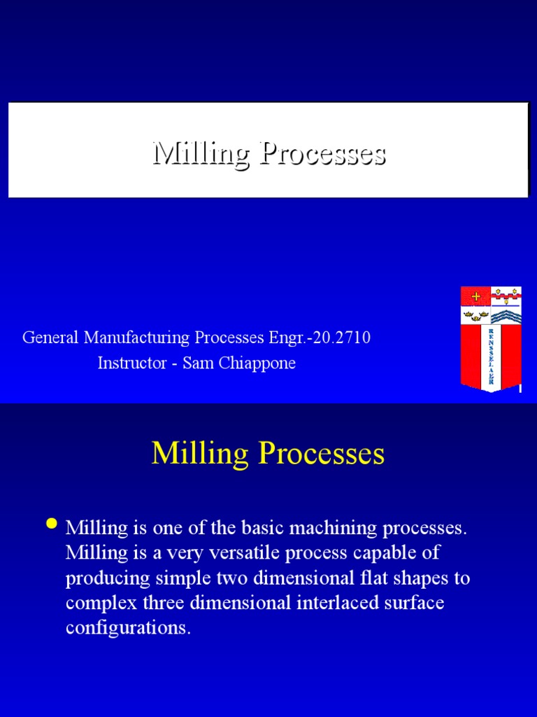 Milling Machine | PDF | Machining | Procedural Knowledge