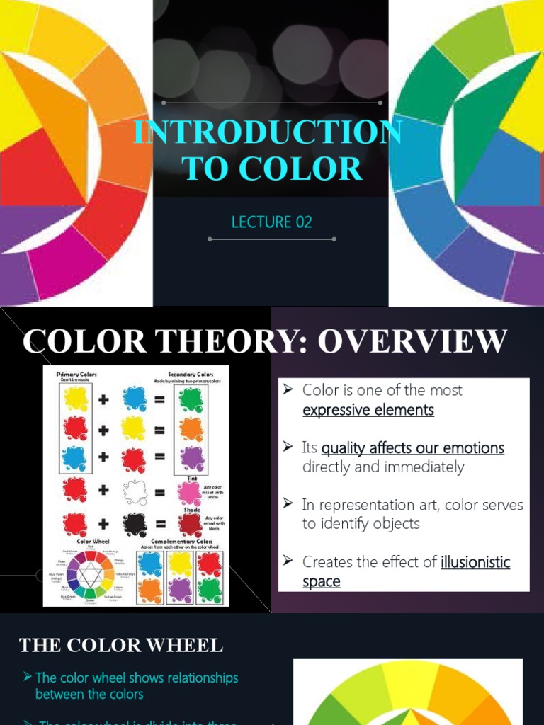 Introduction to Color Theory | PDF | Color | Vision