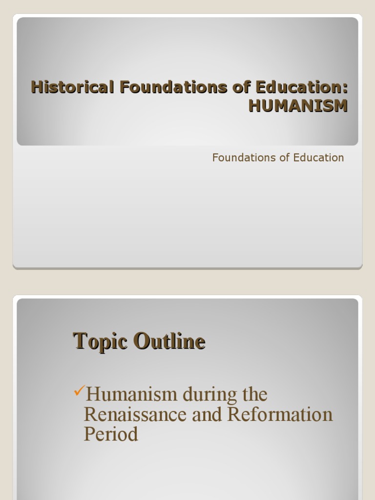 Humanism in The Renaissance | PDF | Renaissance | Humanism