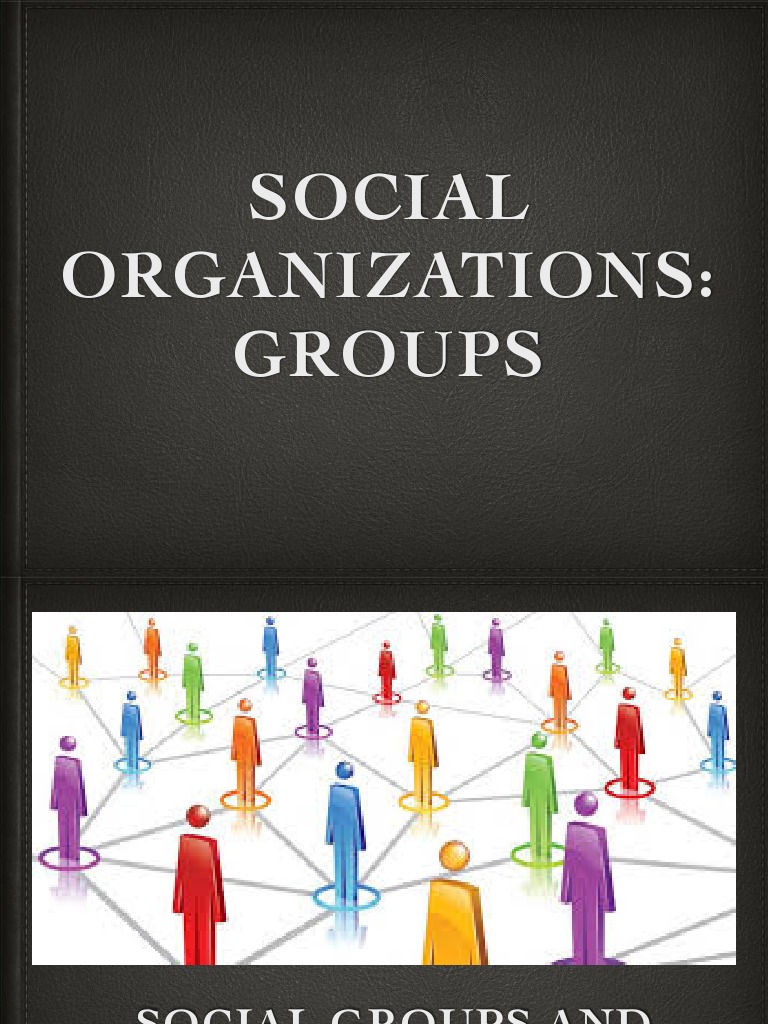 Social Organization Groups PDF | PDF | Social Group | Social Psychology