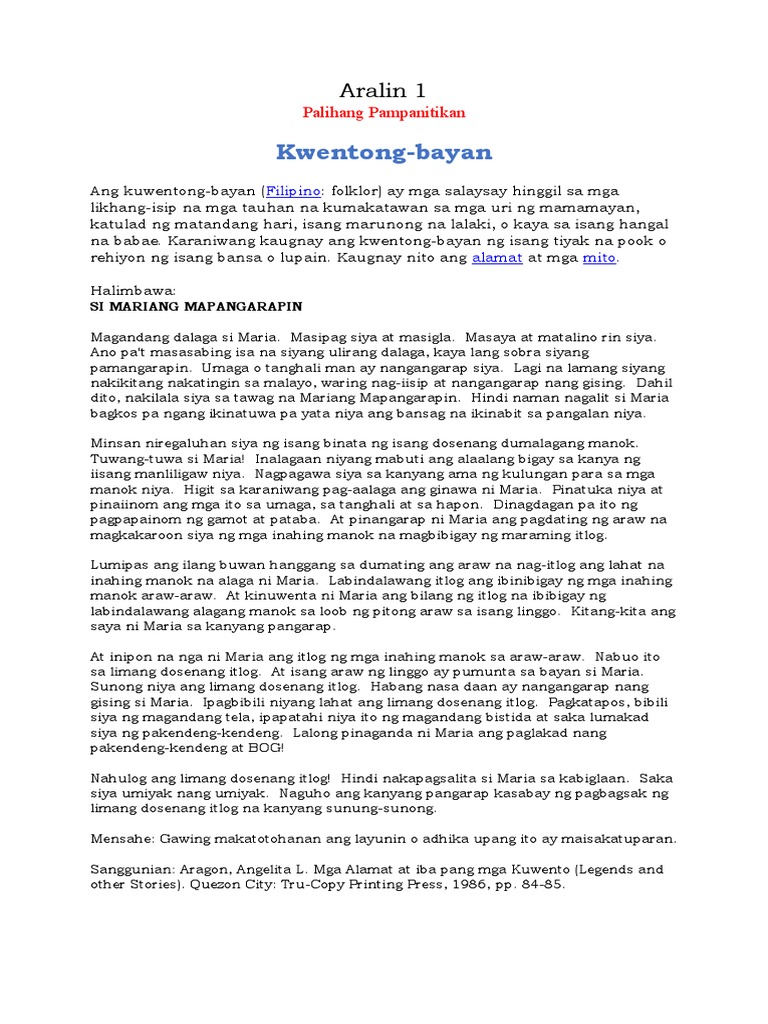 Filipino Project Gwyn | PDF