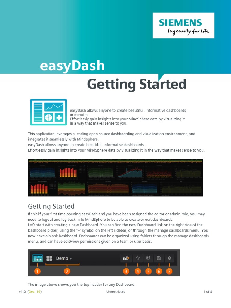 Easydash Getting Started v1 0 PDF | PDF | Subroutine | Time Series Easydash Getting Started v1 0 PDF | PDF | Subroutine | Time Series