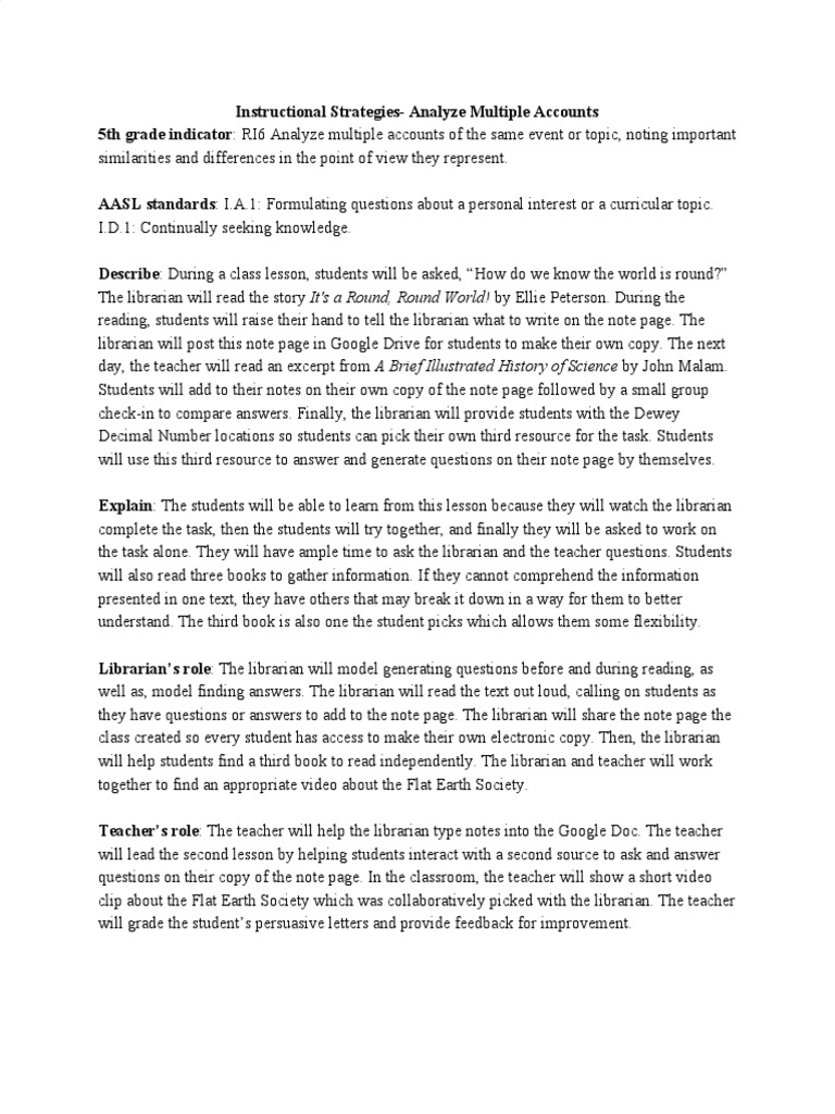 6 17 Instructional Strategies To Create Meaning From Text | PDF ...
