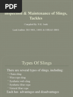 Chain Sling Inspection Checklist | PDF