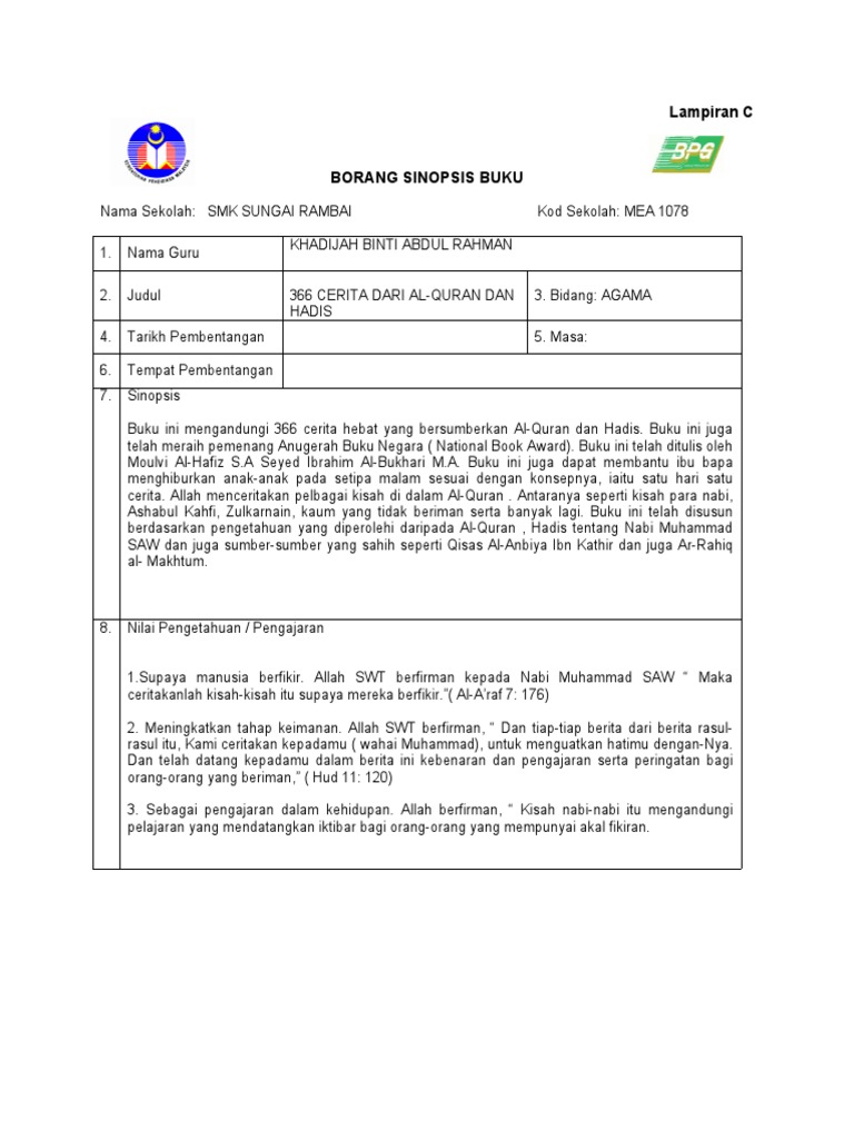 Sinopsis Buku SPL 2020 | PDF