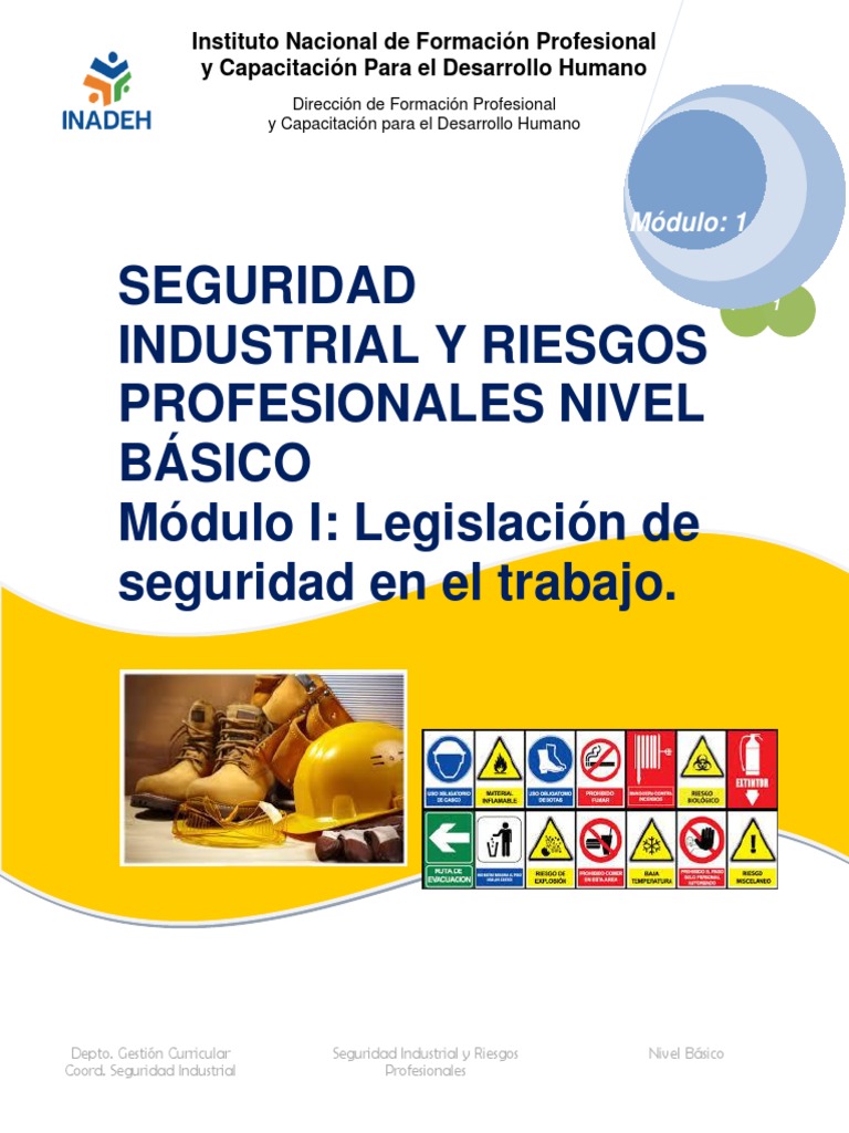 Manual de Seguridad Industrial y Riesgos Profesionales Nivel Básico ...