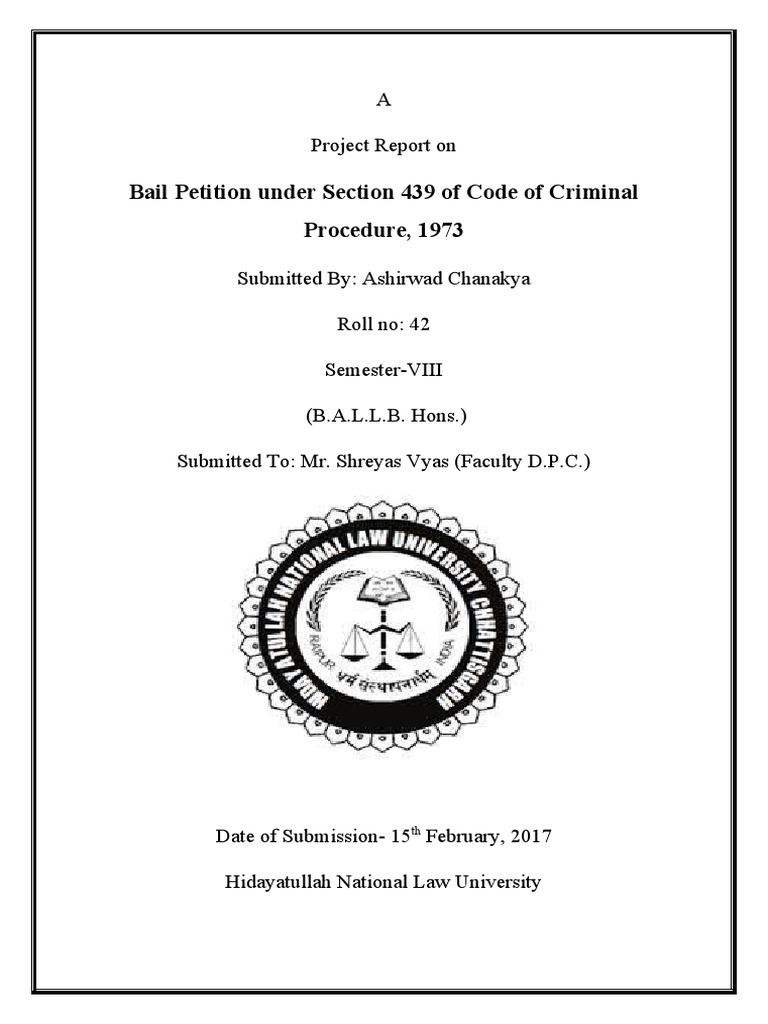 DPC Project | PDF | Bail | Arrest