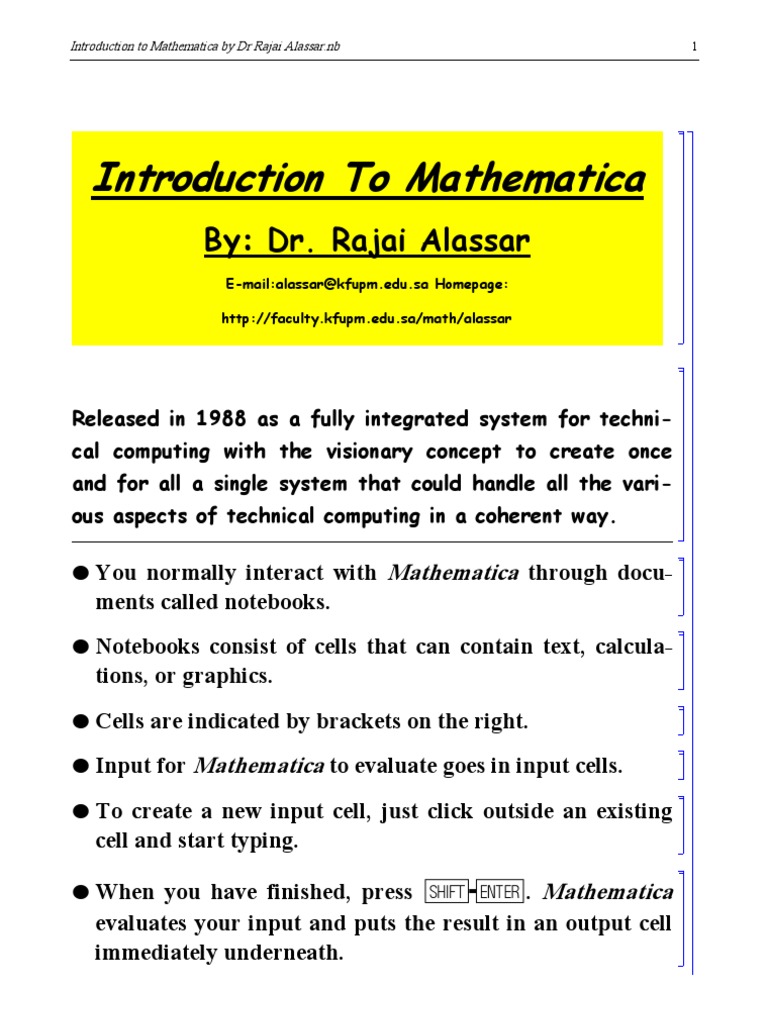 Mathematica | PDF | Logarithm | Fraction (Mathematics)