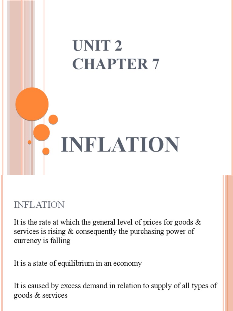 Unit 2: Inflation | PDF | Inflation | Macroeconomics