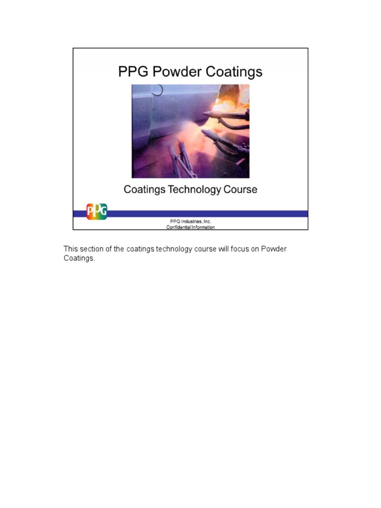 Powder Coatings | PDF | Paint | Epoxy