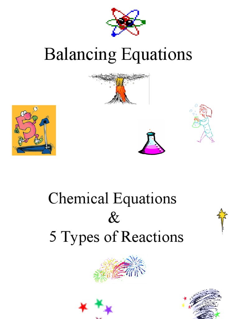Balancing Chemical Equations Overview | PDF | Reaction Rate | Chemical ...
