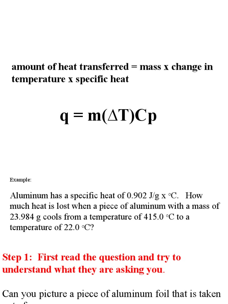 Calculate Heat Loss in Aluminum | PDF | Technology & Engineering