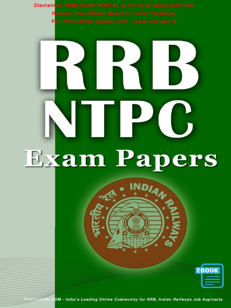 RRB NTPC Tier-1 Solved Papers PDF | PDF | Nature
